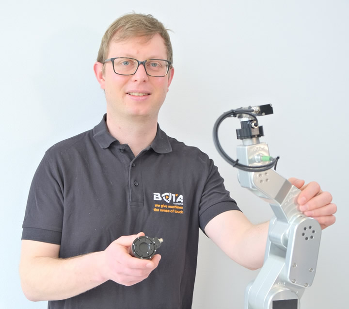 Mecademic robots achieve sense of touch with Bota sensors ...