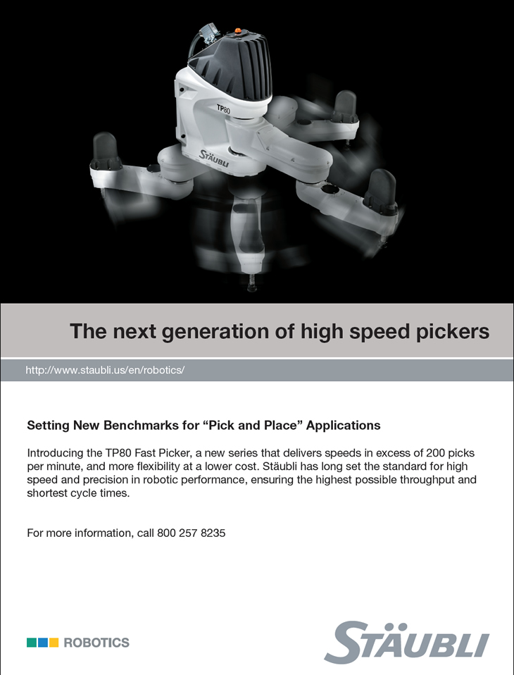 Industrial Automation, Robots and Unmanned Vehicles Product - Staubli ...